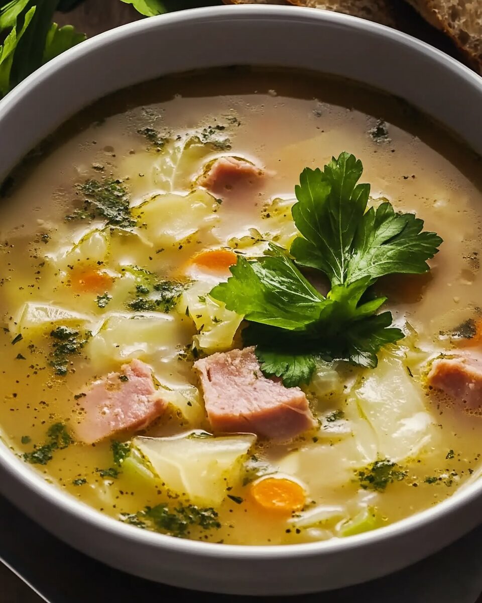 Irish Ham and Cabbage Soup