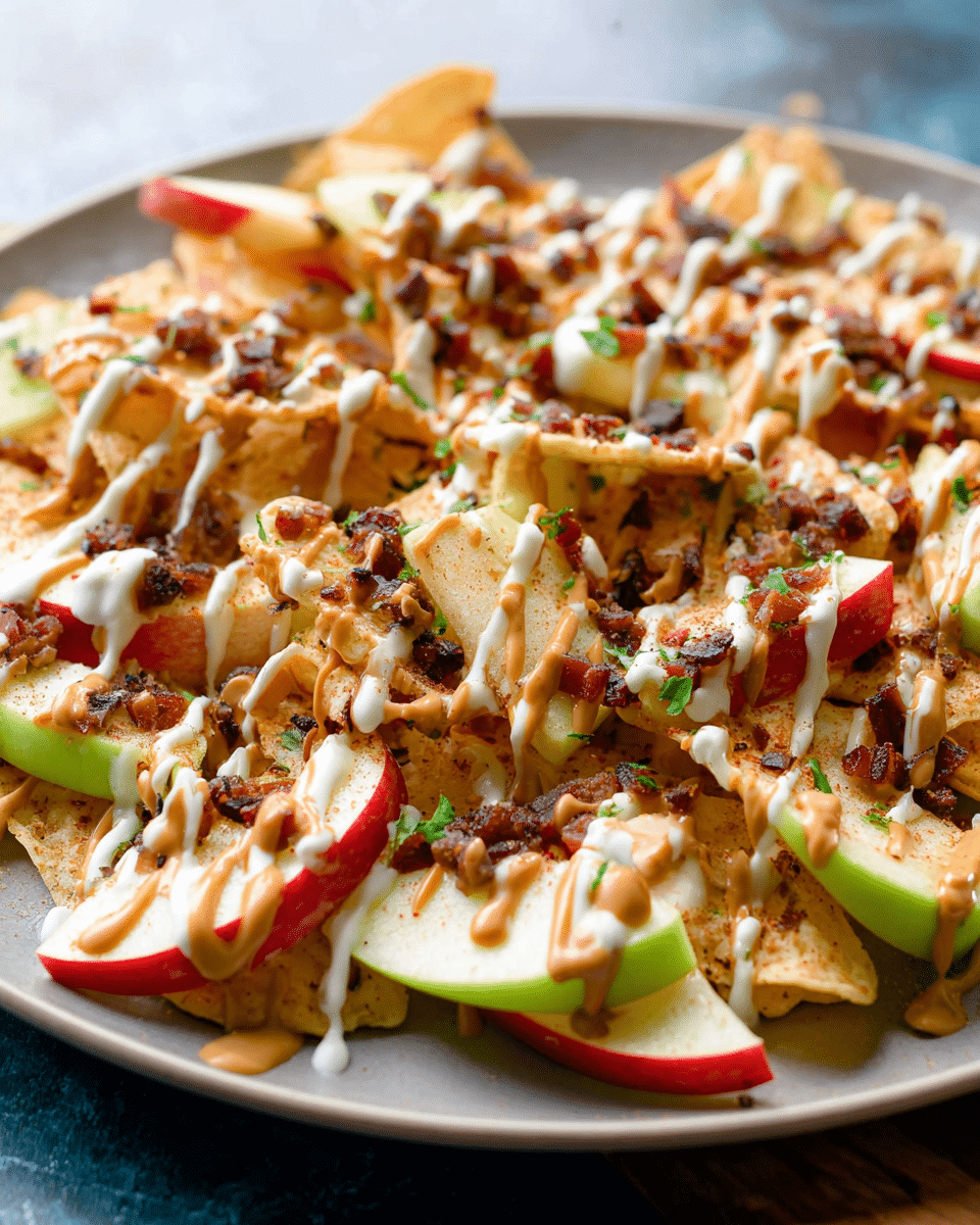 Apple Nachos