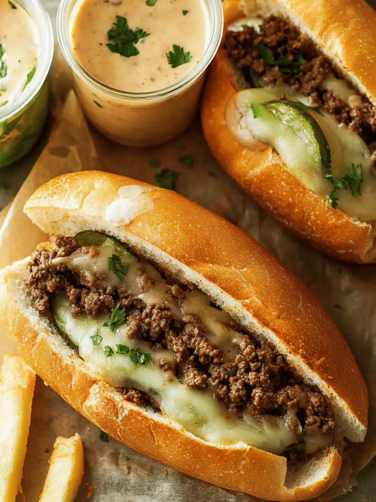 Irresistible Ground Beef Philly Cheesesteaks in 30 Minutes