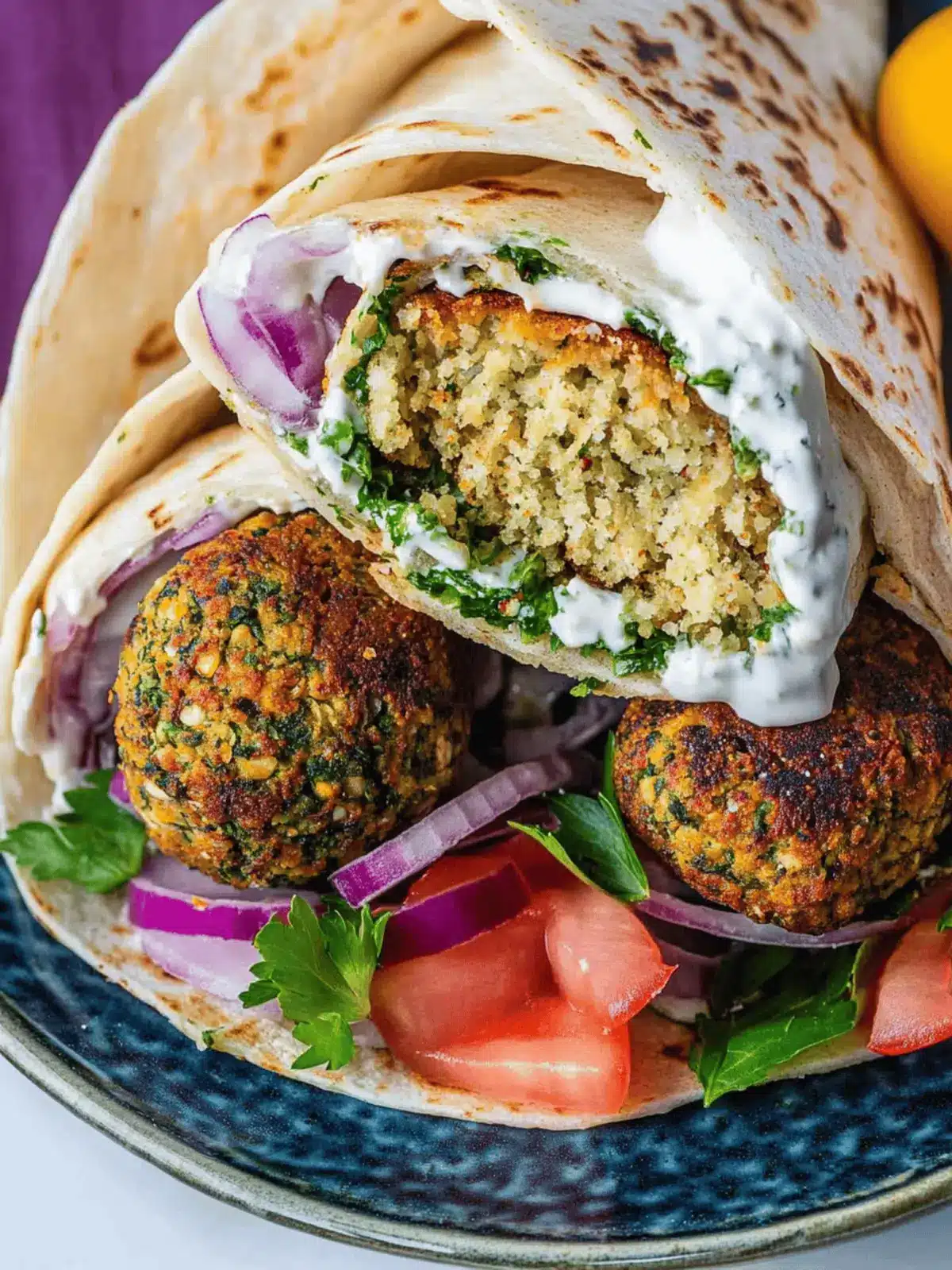 Irresistible Falafel Wraps with Creamy Tahini Magic