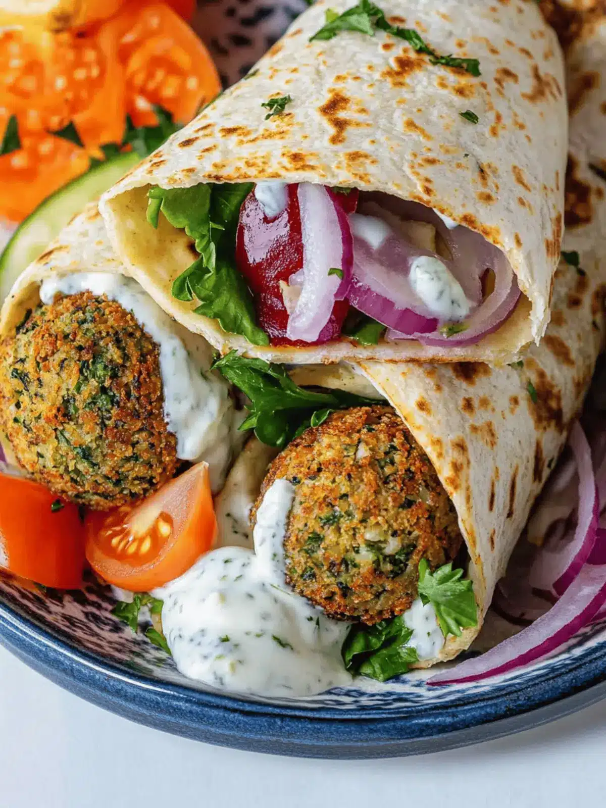 Irresistible Falafel Wraps with Creamy Tahini Magic